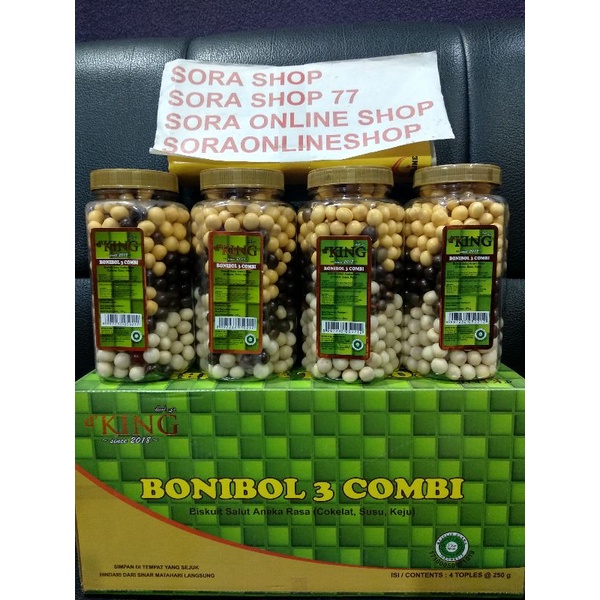 Jual 1 Toples Bonibol 3 Combi d' King (Cokelat, Susu Dan Keju) | Shopee ...