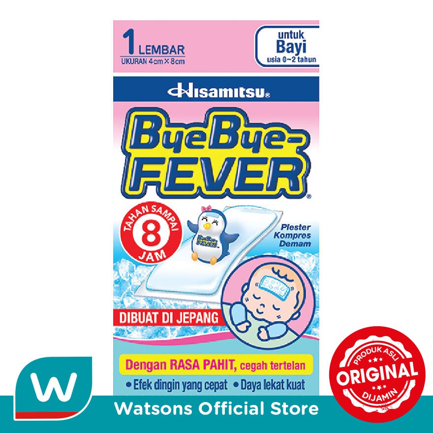 Jual Salonpas Bye Bye Fever Baby (Sachet) | Shopee Indonesia