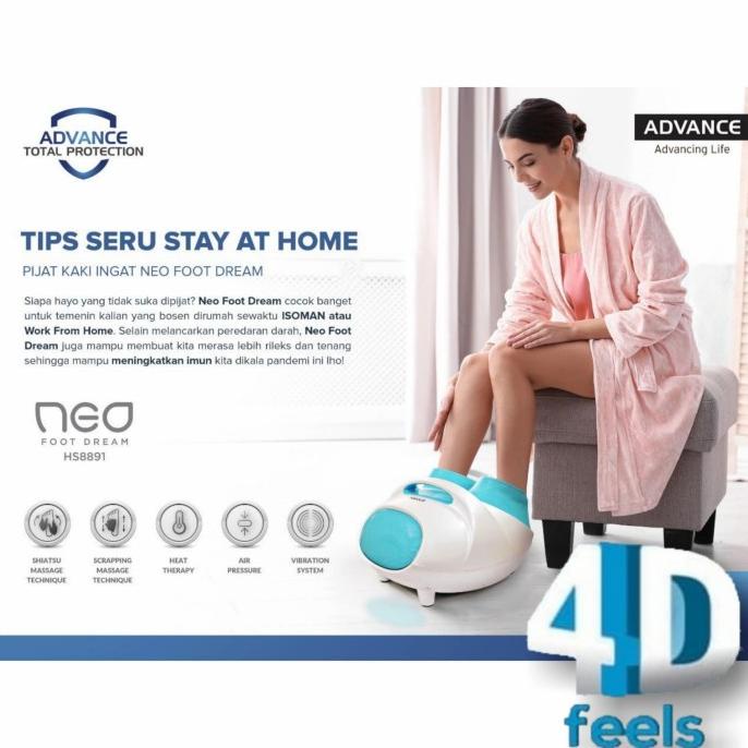 Jual NEO FOOT DREAM ADVANCE(Alat Refleksi &Therapy kaki) - Biru ...