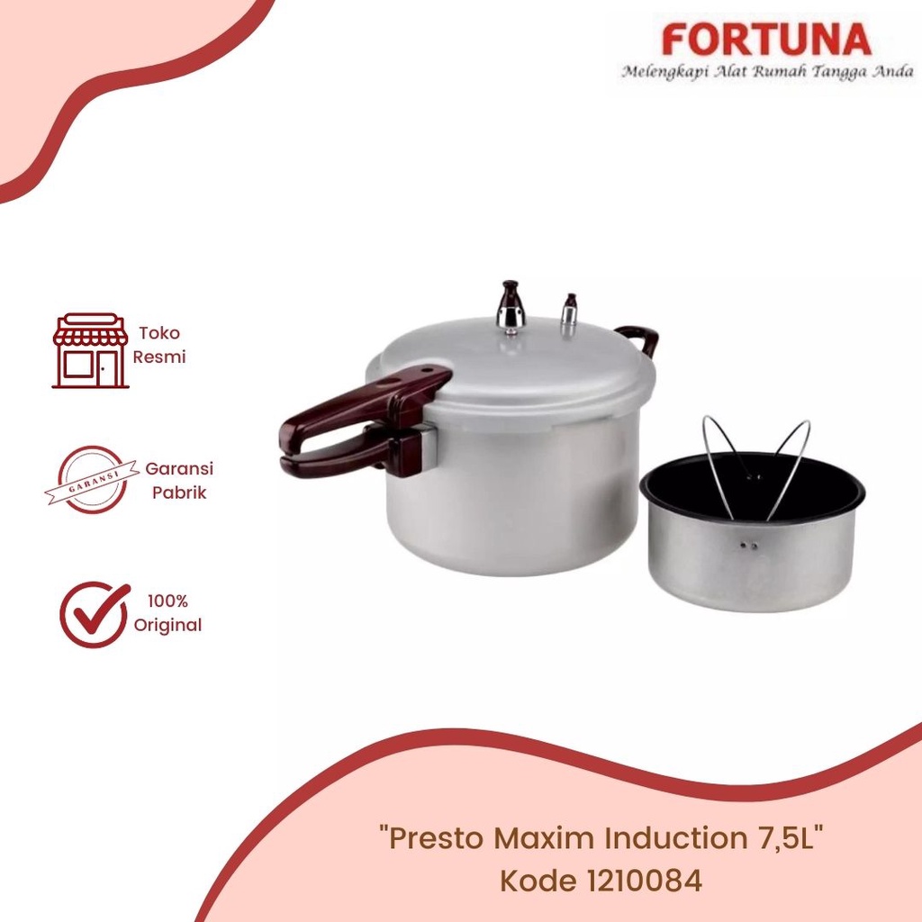 Jual Presto Maxim / Panci Presto Maxim 7L | Shopee Indonesia