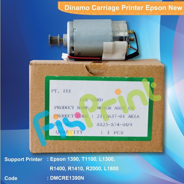 Jual Motor Dinamo CR Carriage Printer Epson L1800 1390 T1100 Original ...
