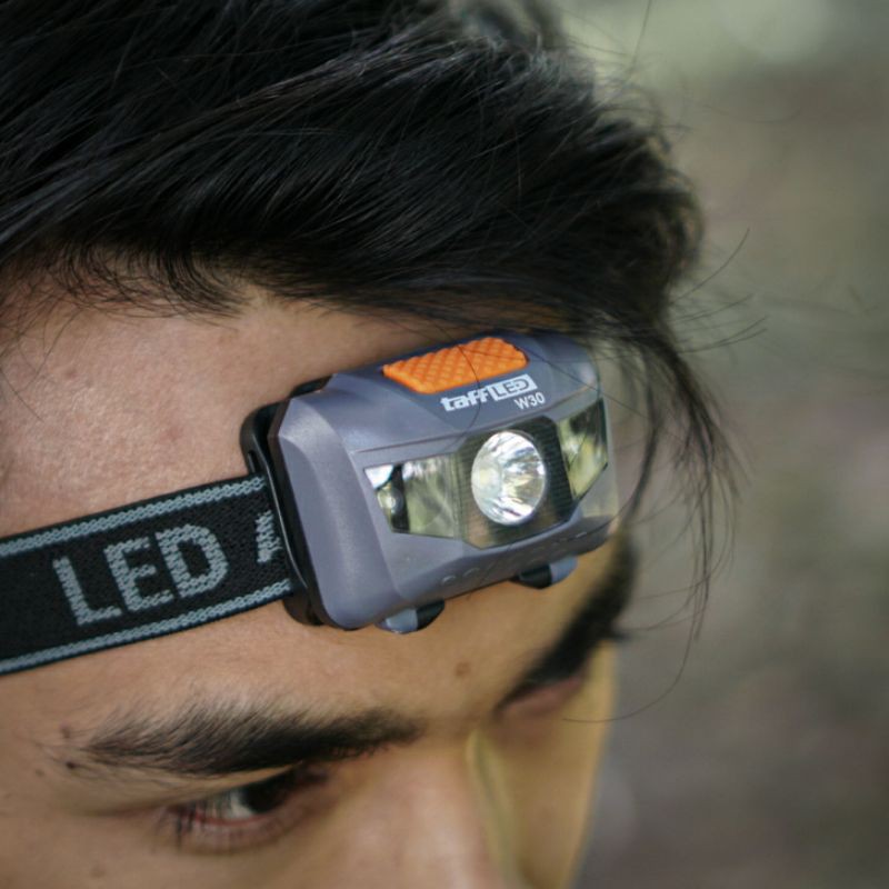 Jual Headlamp Senter Kepala Pria Wanita Waterproof Lampu helm LED ...