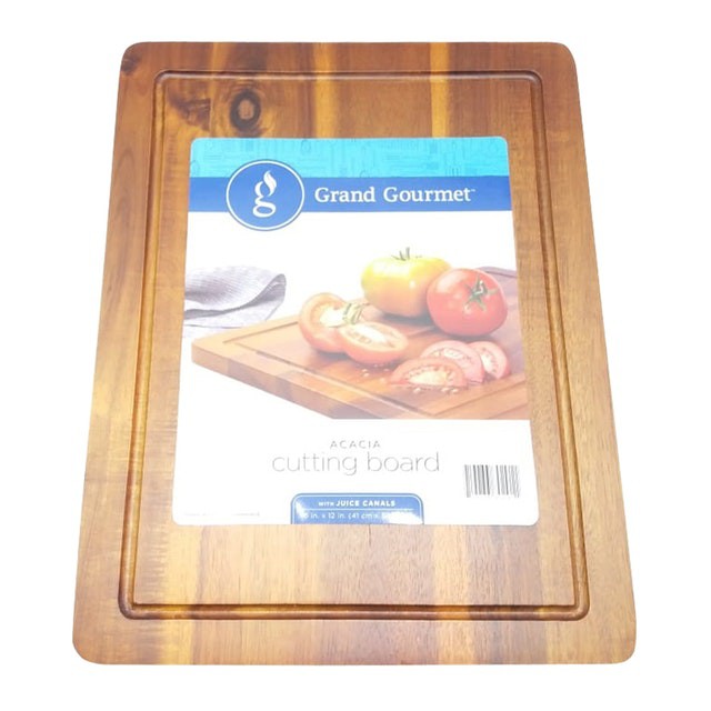 Jual Papan Potong Acacia With Juice Line | Telenan kayu l Cutting Board ...