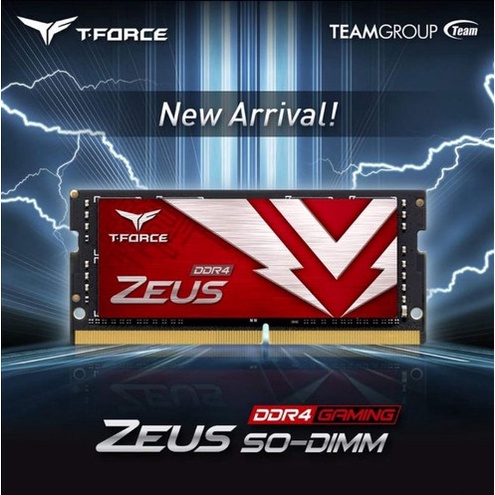Jual Ram Laptop Team T-Force Zeus 8GB/16GB DDR4 3200MHz Single Sodimm ...