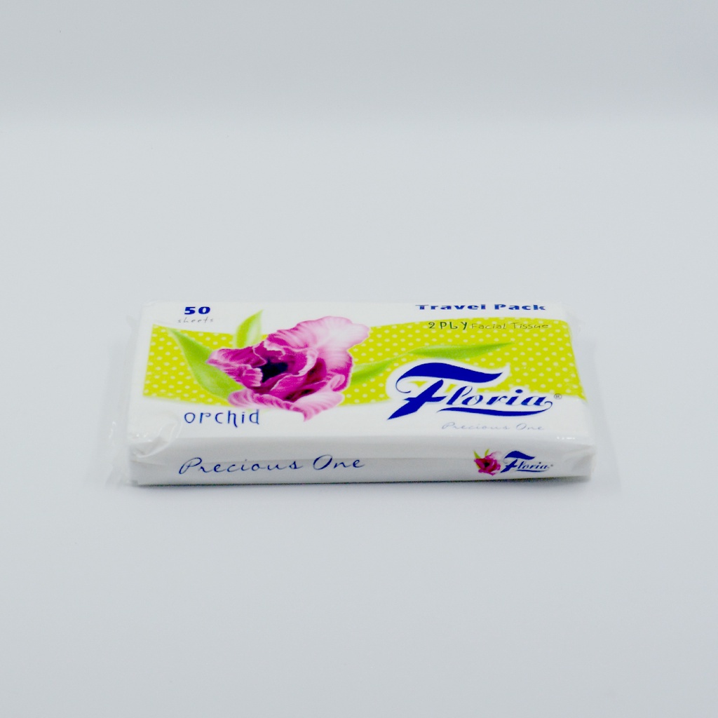 Jual Tissue Floria Travel Pack 50 Sheet /(FLO TP 9050) 2 ply / Tissue ...