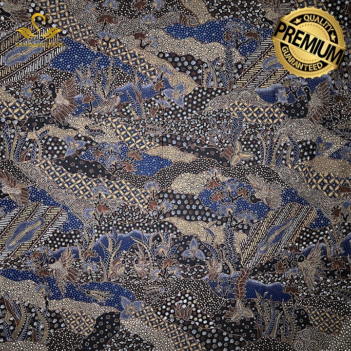 Jual Kain Batik Tulis Warna Alam 100% Handmade Halus Motif Peksi Latar ...
