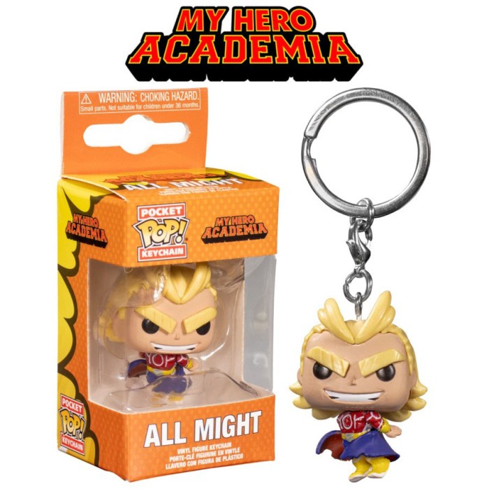 Jual POCKET POP KEYCHAIN MY HERO ACADEMIA ALL MIGHT FUNKO KEYCHAIN ...