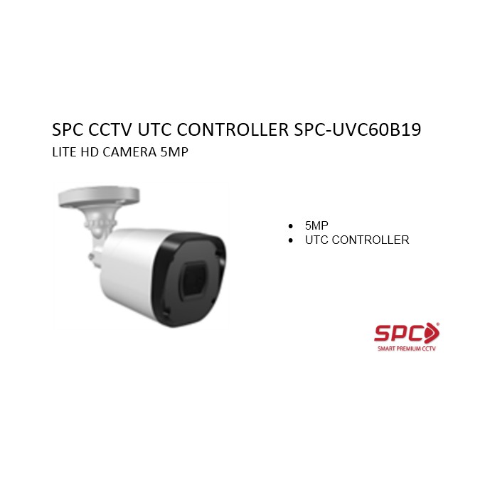 Jual SPC CCTV UTC CONTROLLER SPC-UVC60B19 LITE HD CAMERA 5MP | Shopee ...