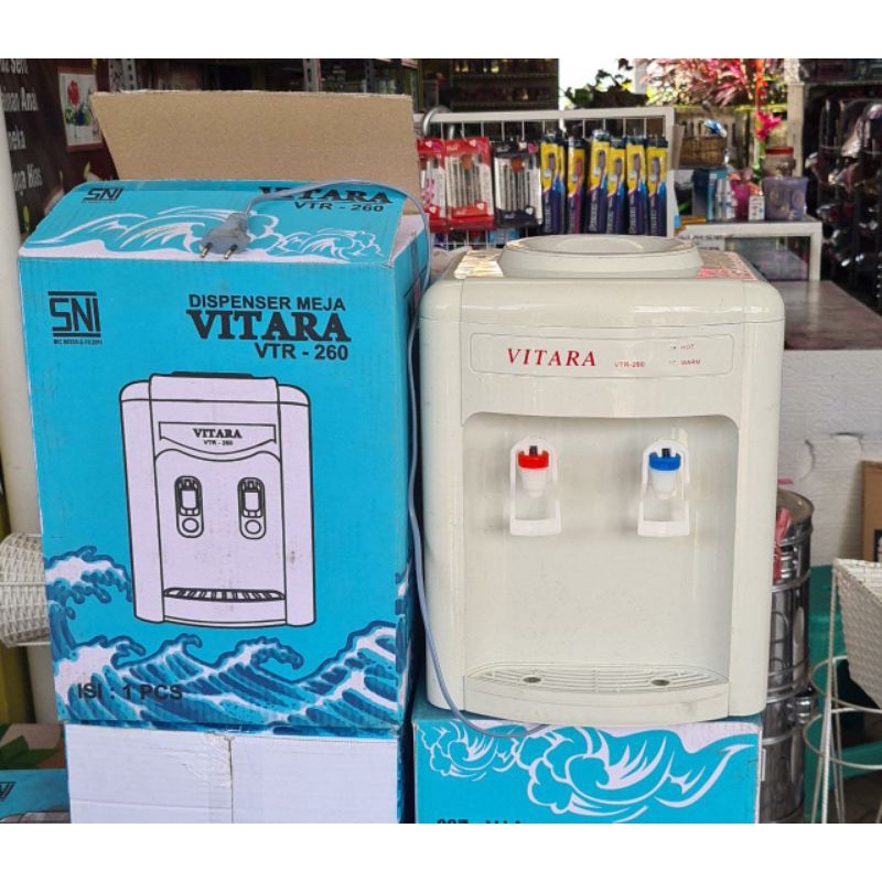 Jual DISPENSER GALON VITARA VTR 260 Panas normal Dispenser meja ...