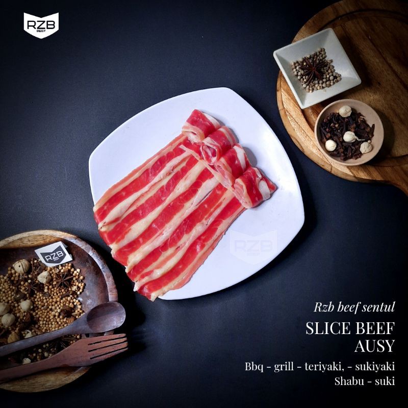 Jual Daging Slice AUSY Asli 100% 500gr | Shopee Indonesia