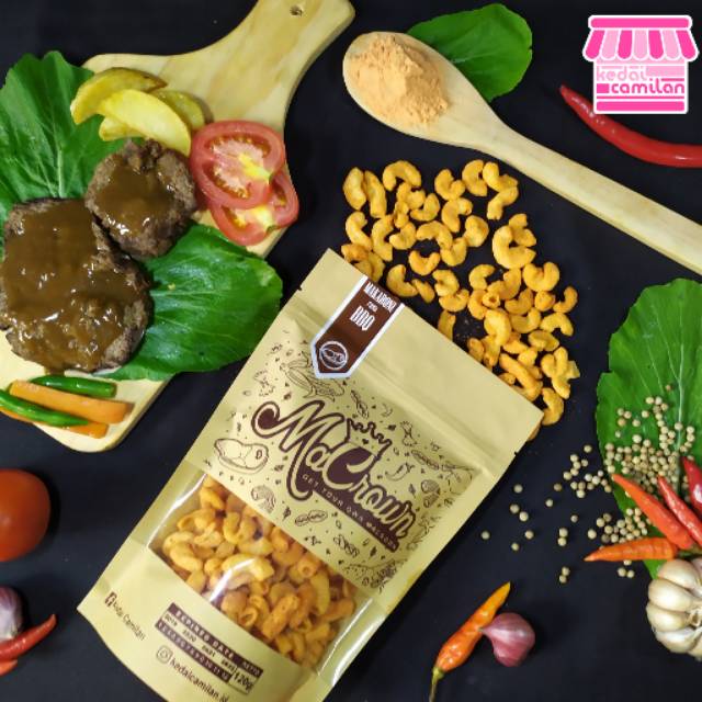 Jual Makaroni MaCrown Rasa Barbeque 120gr (BBQ) | Shopee Indonesia