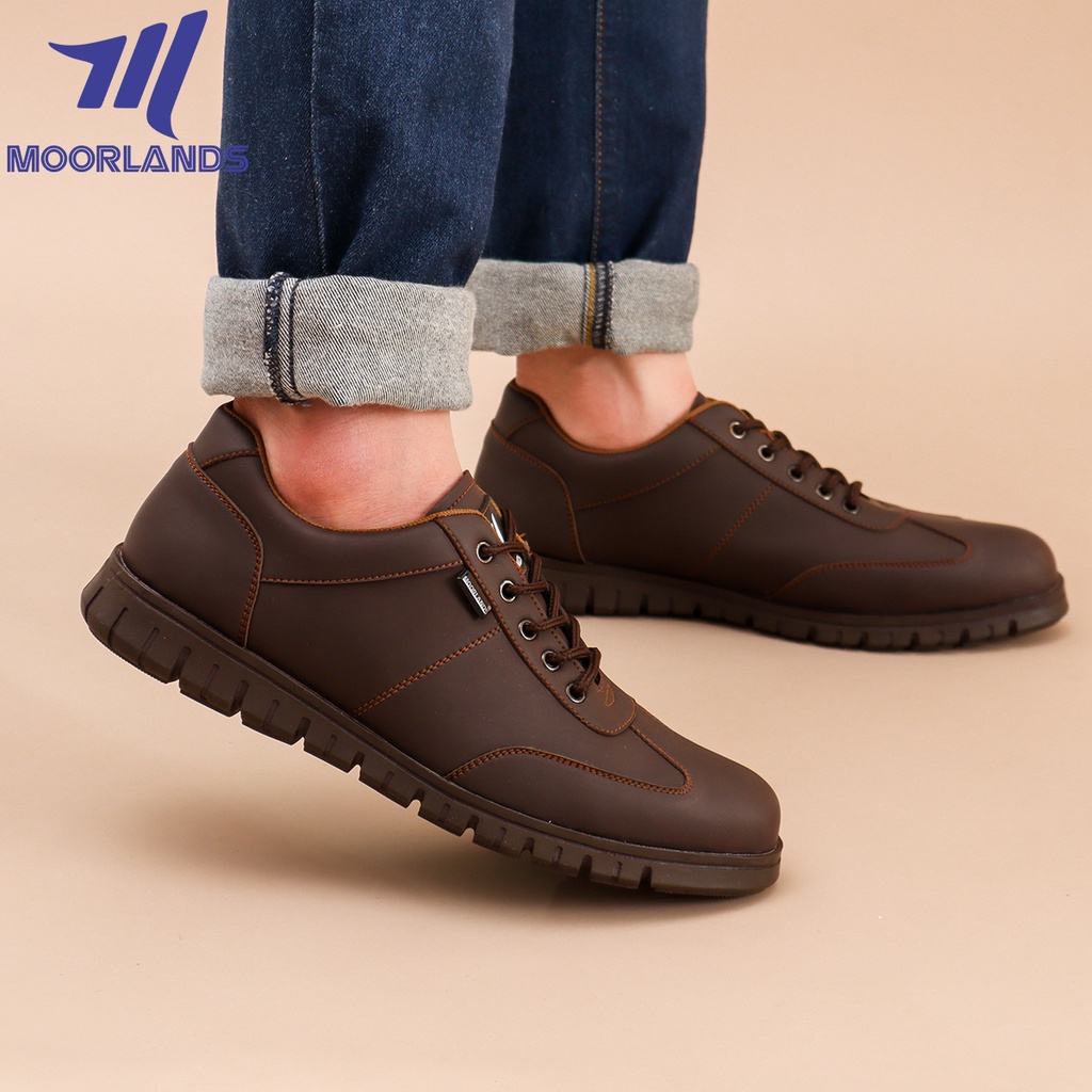 Jual MOORLANDS Original Sepatu Sneakers Kasual Pria Sepatu Formal ...