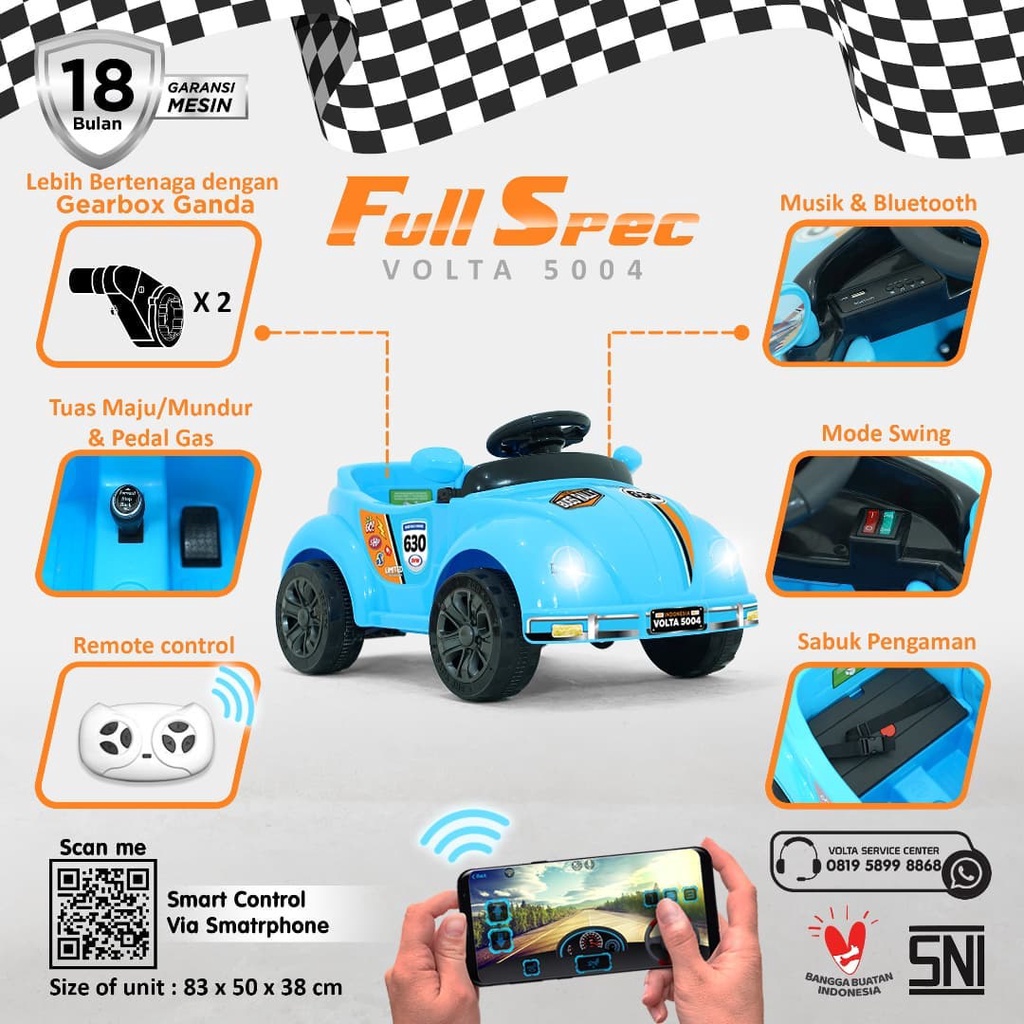 Jual MOBIL AKI ANAK SHP CLASSY PLUS REMOTE TERBARU | Shopee Indonesia