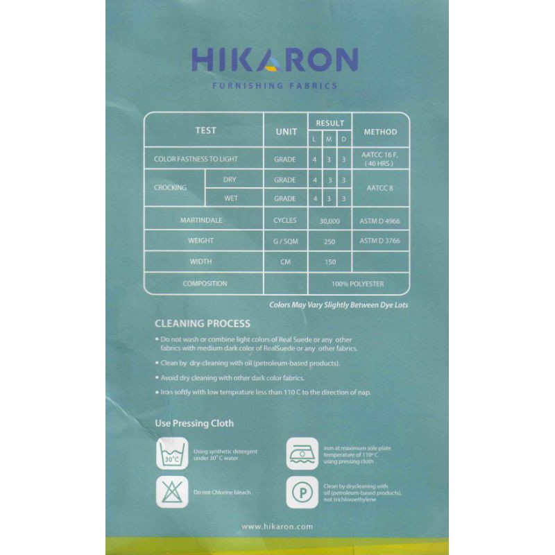Jual Kain Interior Hikaron - Real Suede (Furniture, Sofa, Kursi, Jok ...