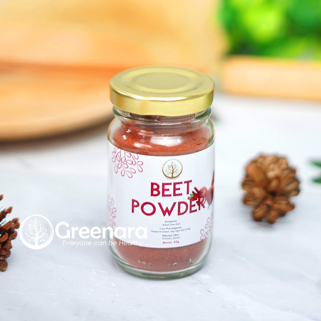 Jual Greenara - Bubuk Bit 50gr / Beet Powder | Shopee Indonesia
