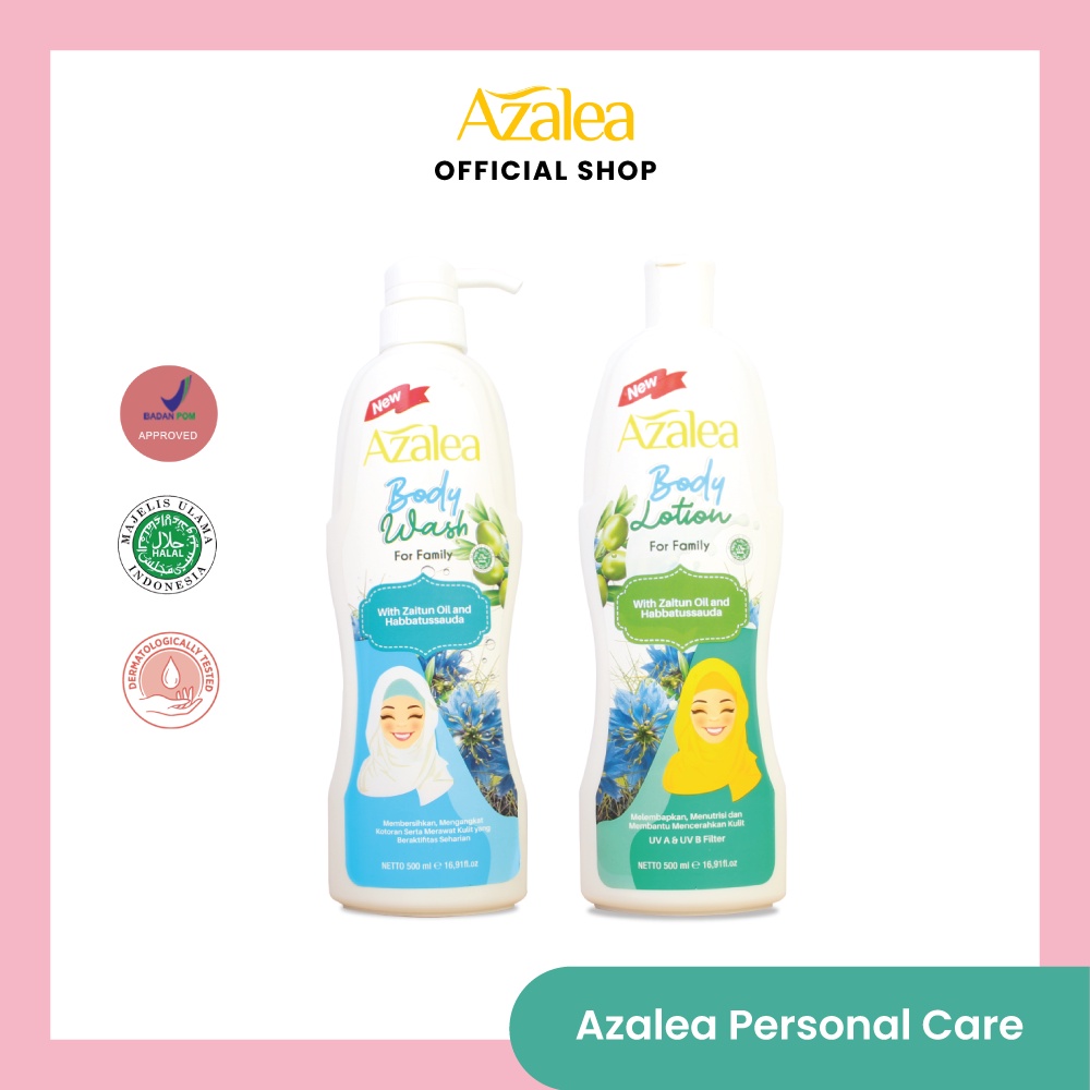 Jual Azalea Personal Care (Body Wash & Body Lotion) | Shopee Indonesia