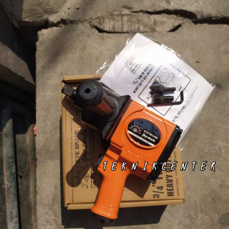 Jual Mesin pembuka baut 3/4 TJAP MATA Air impact wrench Alat pembuka ...