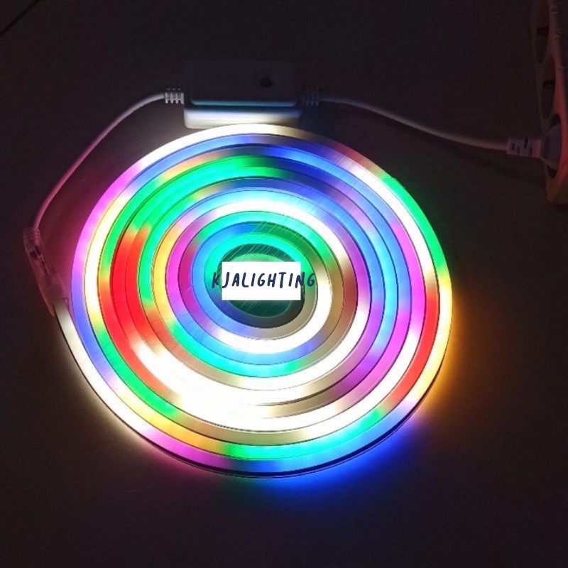 Jual LAMPU LED NEON FLEXIBLE FLEKSIBLE RGB (WARNA-WARNI) 5 METER MN62 ...