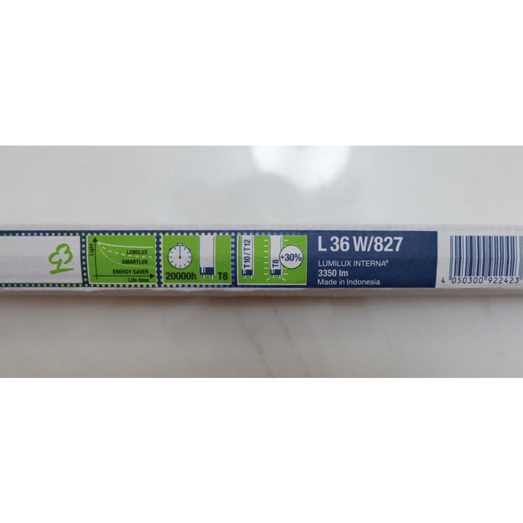 Jual TL OSRAM L 36W/827 T8 LUMILUX INTERNA 3350LM | Shopee Indonesia