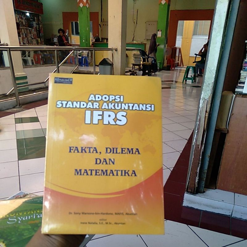 Jual Buku Adopsi Stamdar Akuntansi IFRS Sony Warsono | Shopee Indonesia