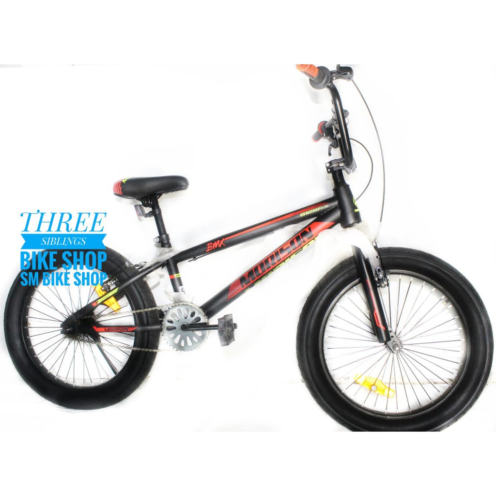 Jual Sepeda BMX Morison 8125 XT Black Red 20 inch | Shopee Indonesia