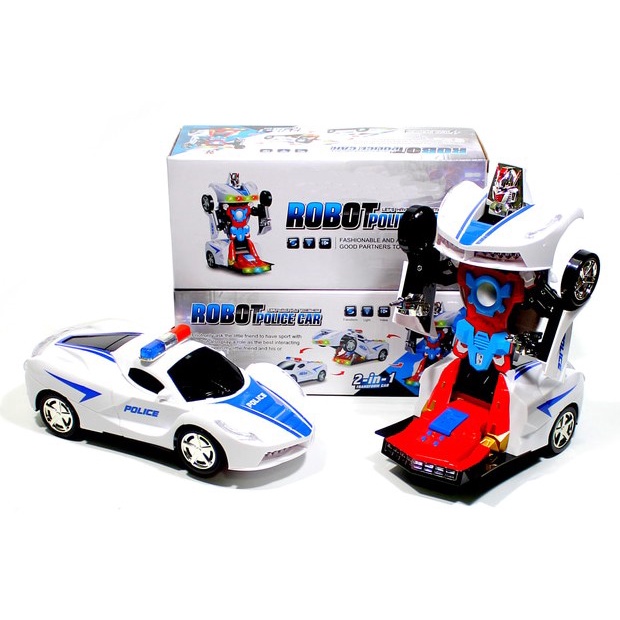 Jual ROBOT TRANSFORM POLISI MOBIL BERUBAH JADI ROBOT - KADO MAINAN ANAK ...