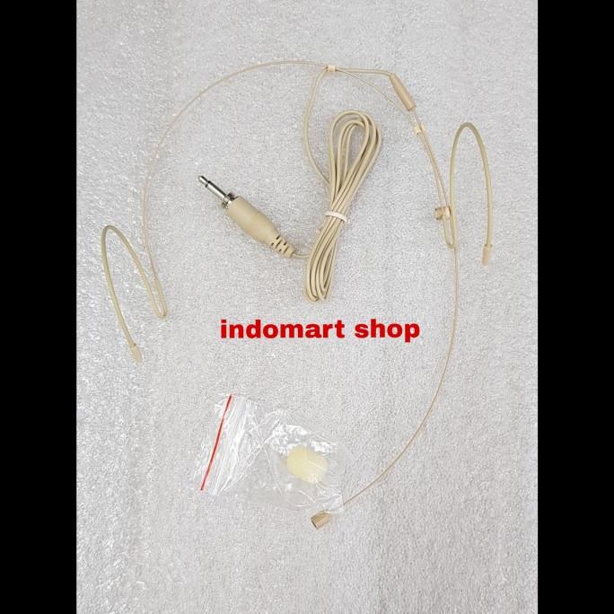 Jual Mic Headset Drat Luar Lidi Bando Putih | Shopee Indonesia