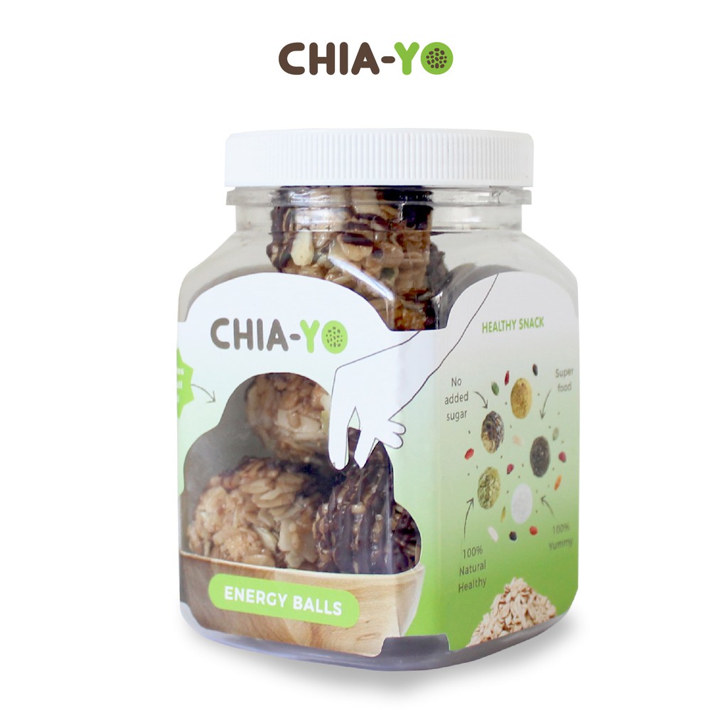 Jual Chiayo Energy Ball Oats Choco | Shopee Indonesia