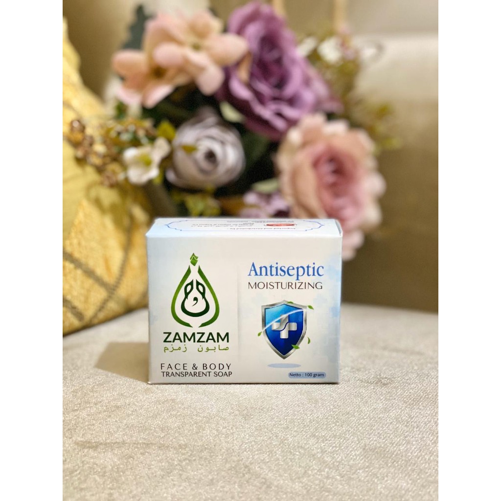 Jual Face and Body Transparent Antiseptic Soap / Sabun Mandi Zamzam ...