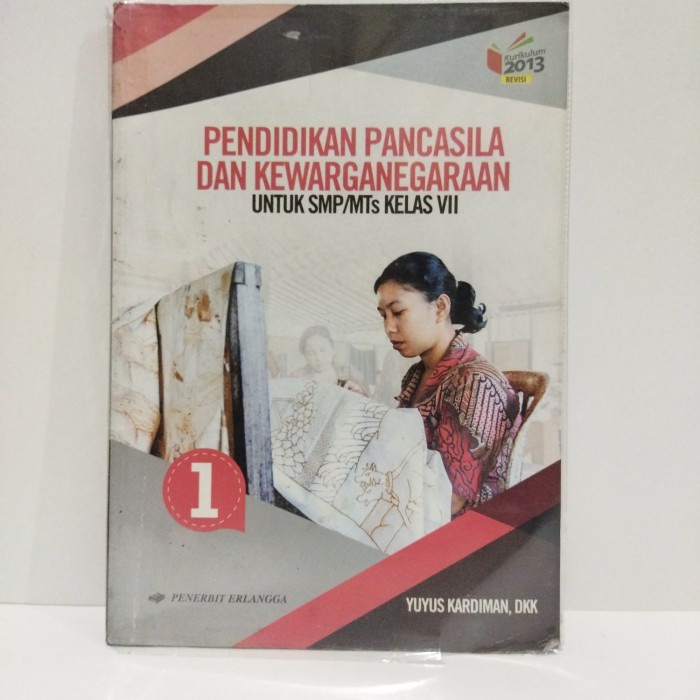 Jual BUKU PENDIDIKAN PANCASILA DAN KEWARGANEGARAAN UNTUK SMP MTS KELAS VII | Shopee Indonesia