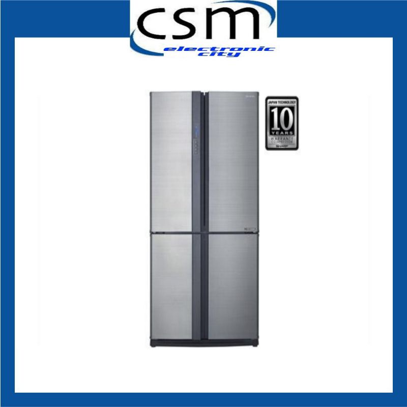 Jual KULKAS SHARP SJ-IF85PB-SL LEMARI ES 4 PINTU SIDE BY SIDE SJ IF 85 PBSL | Shopee Indonesia