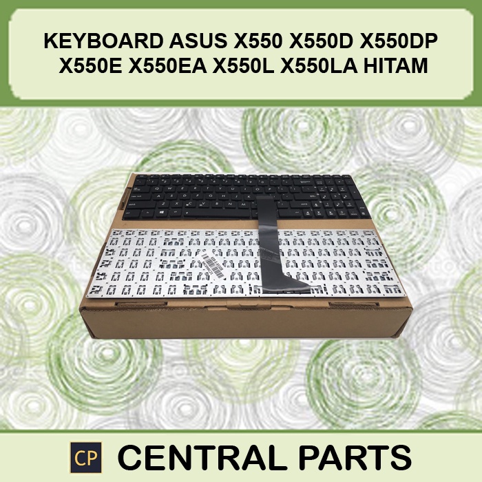 Jual Keyboard Asus X550 X550D X550DP X550E X550EA X550L X550LA HITAM ...
