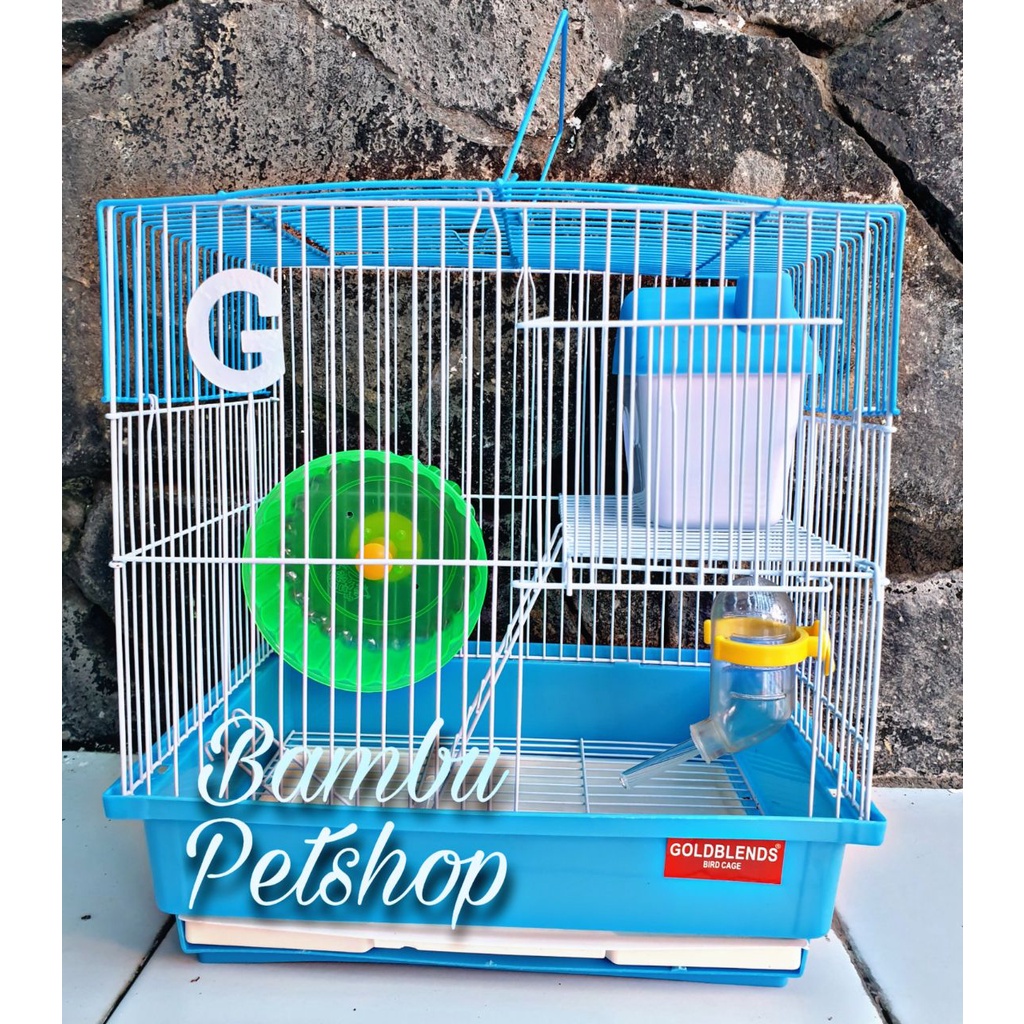 Jual Kandang Hamster Goldblends / Kandang Hamster Import / Kandang ...