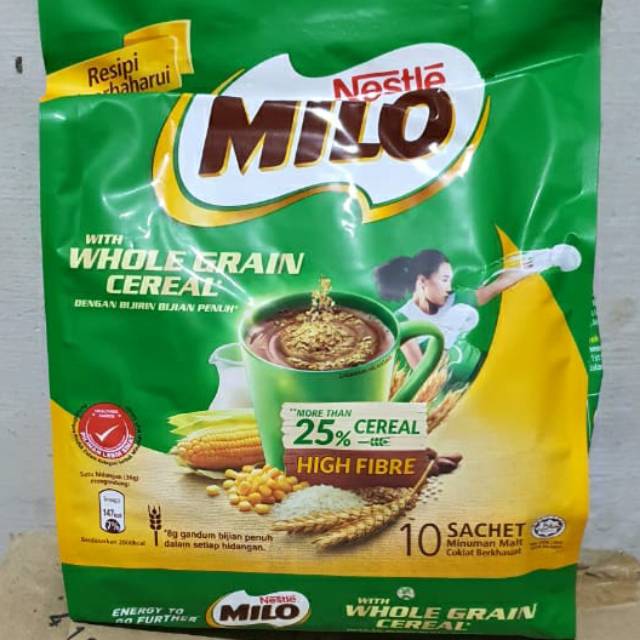Jual Sereal Nestle Milo Cereal with Whole Grain Malaysia | Shopee Indonesia