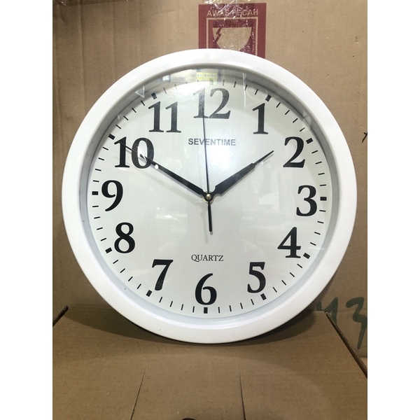 Jual JAM DINDING MINIMALIS BESAR UK 35 CM | Shopee Indonesia