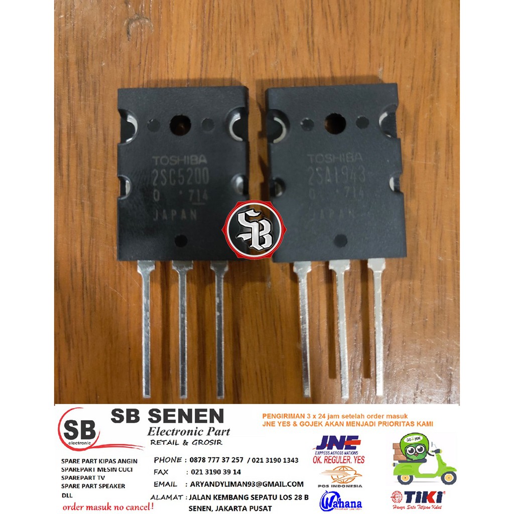 Jual TRANSISTOR a1943/c5200 Original | Shopee Indonesia