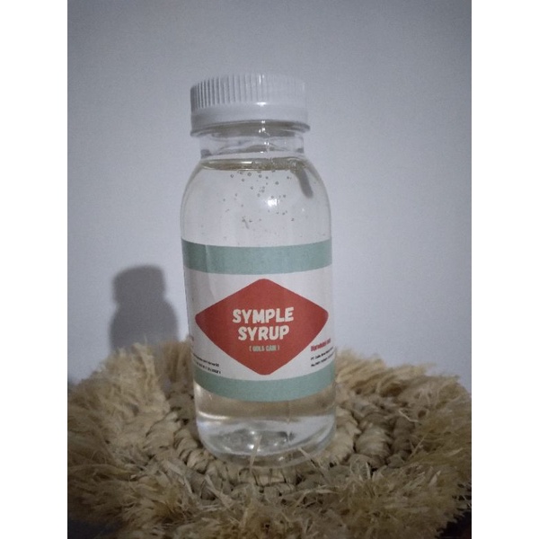 Jual simple syrup / gula cair 100ml | Shopee Indonesia