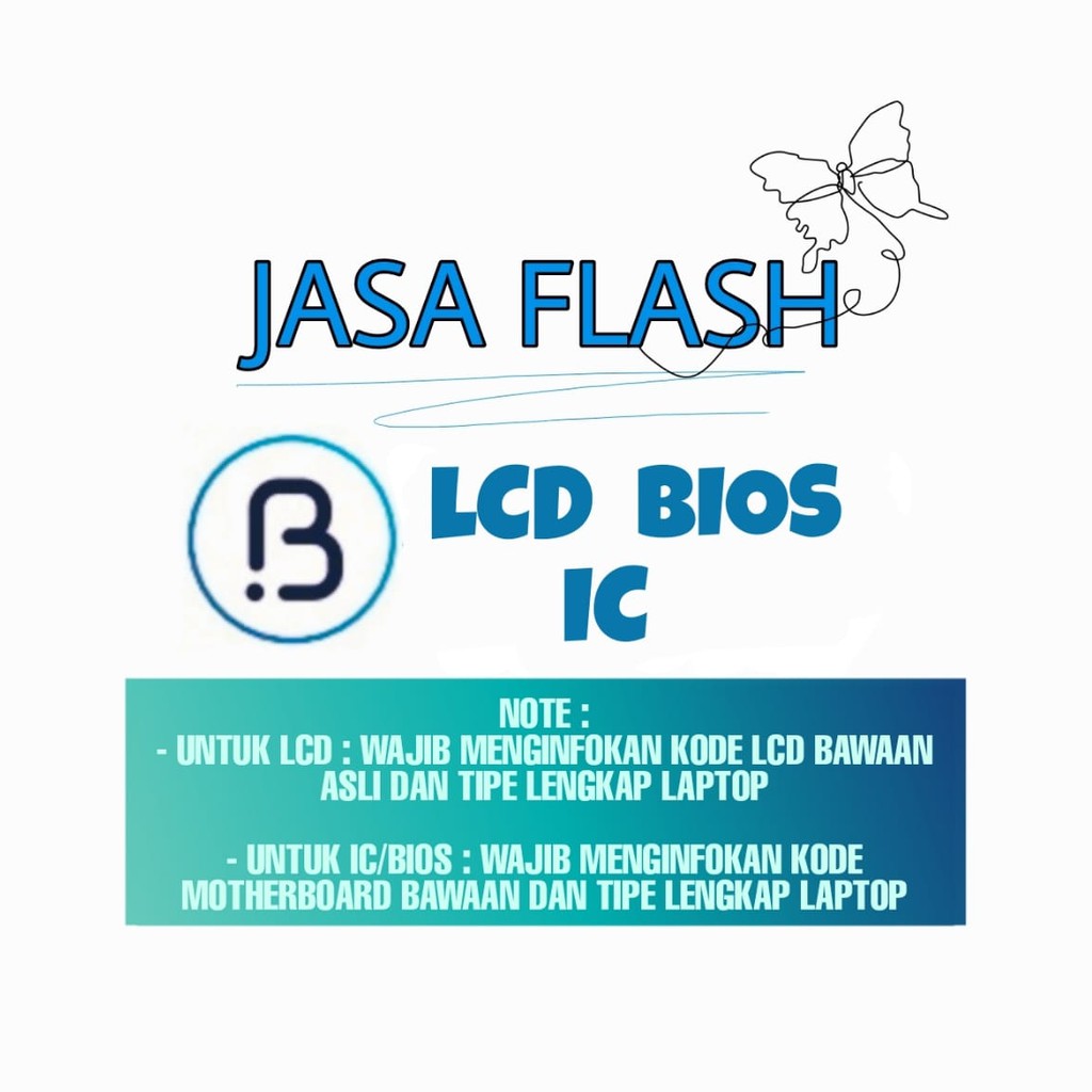 Jual Jasa Flash IC Flash BIOS Flash LCD | Shopee Indonesia