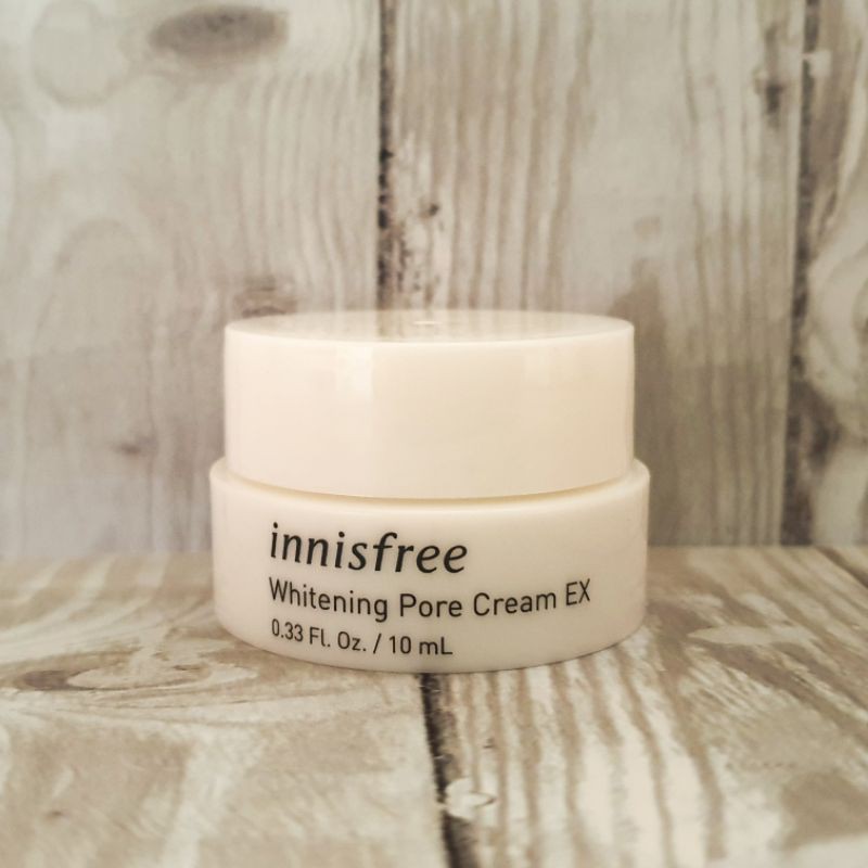 Jual INNISFREE WHITENING PORE CREAM EX (SAMPLE/TRIAL KIT) | Shopee ...