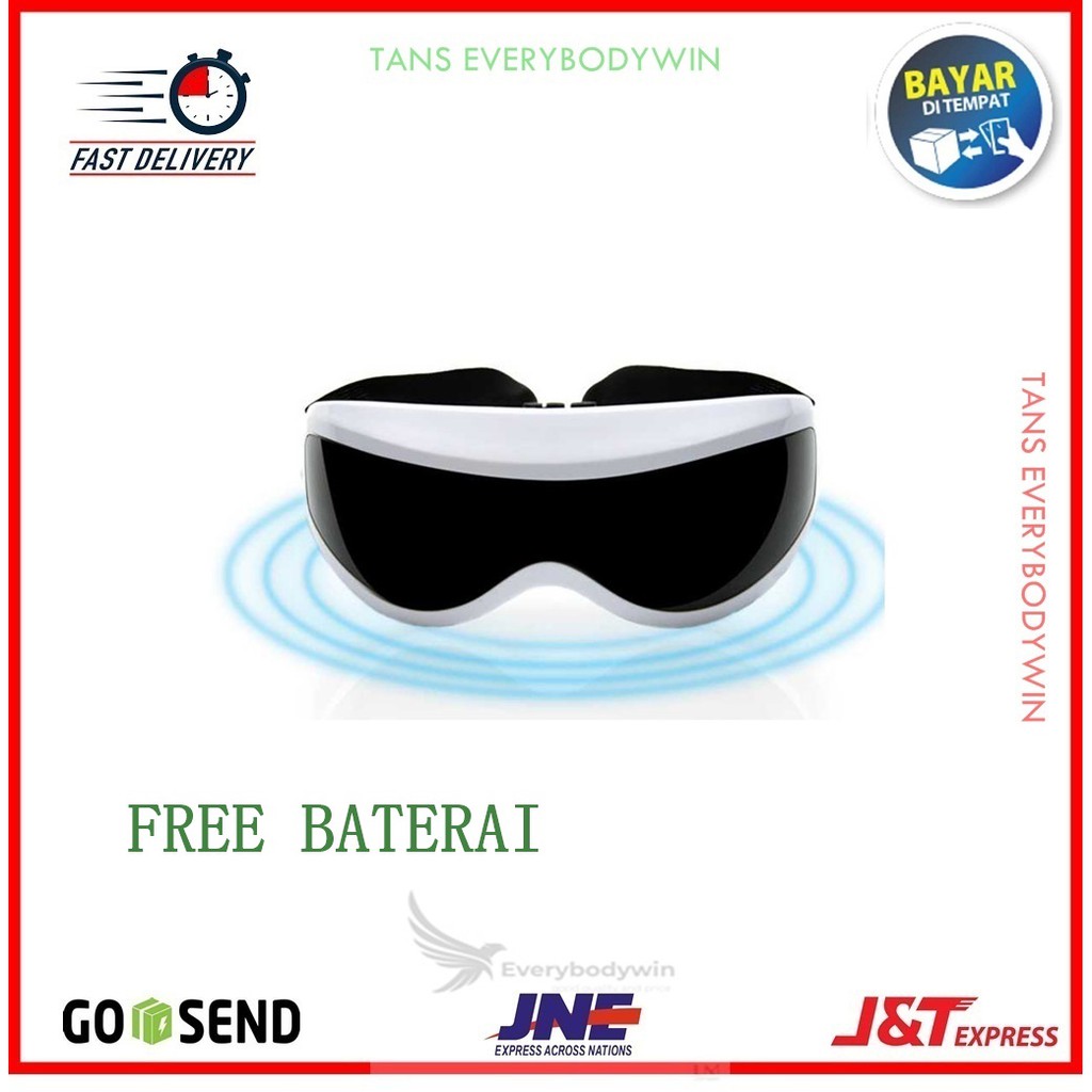 Jual PJ04 KACAMATA PIJAT ALAT TERAPI MATA KACA KESEHATAN ELEKTRIK PLUS ...