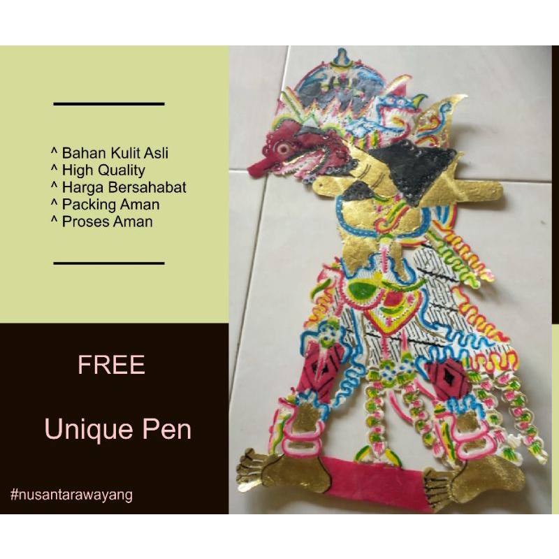 Jual Wayang Kulit Buto Raton Standar Dalang | Shopee Indonesia