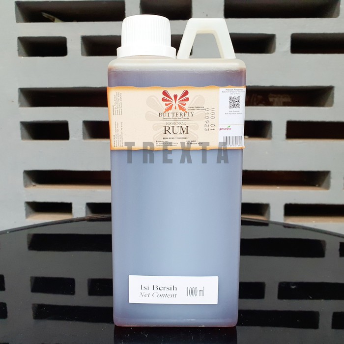 Jual RHUM JAMAICA ESSENCE BUTTERFLY 1 LITER | Shopee Indonesia