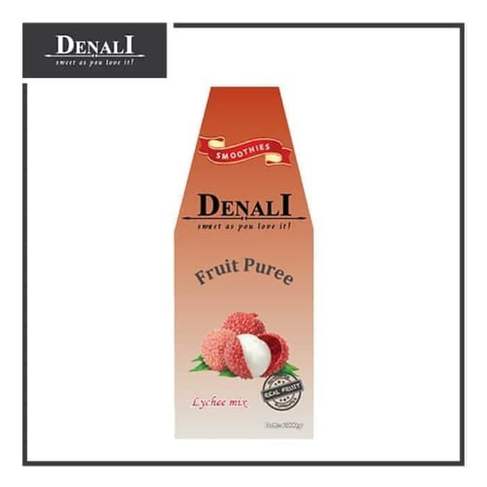 Jual Denali Fruit Puree Lychee Mix - 2000gr | Shopee Indonesia