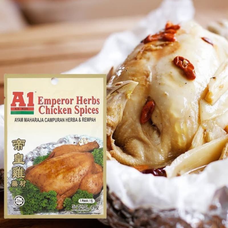 Jual Bumbu Instant A1 Emperor Herba Chicken Spices Ayam Timah Maharaja ...