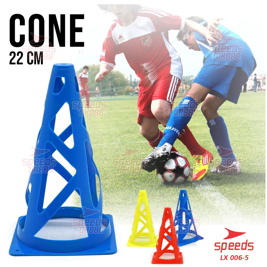 Jual SPEEDS Cone Kerucut Untuk Latihan Olahraga Futsal Skate Sepak Bola ...