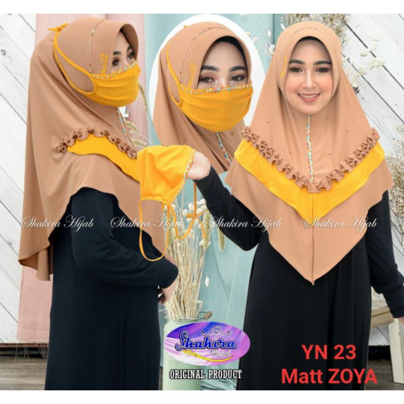 Jual jilbab standar shakira yn23 | Shopee Indonesia