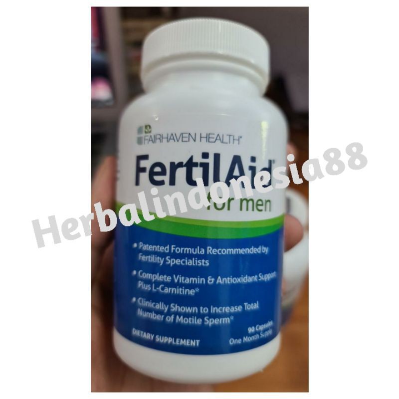 Jual Fertilaid For Men Original Isi 90 Kapsul Aman Shopee Indonesia