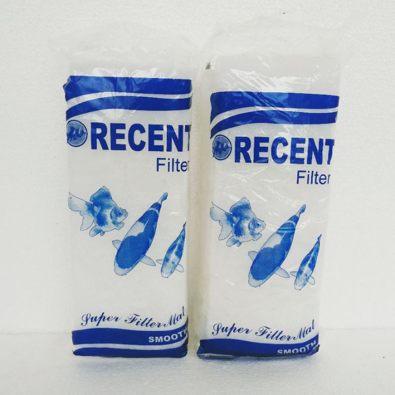 Jual KAPAS RECENT BIRU : media filter kapas spon busa filter aquarium ...