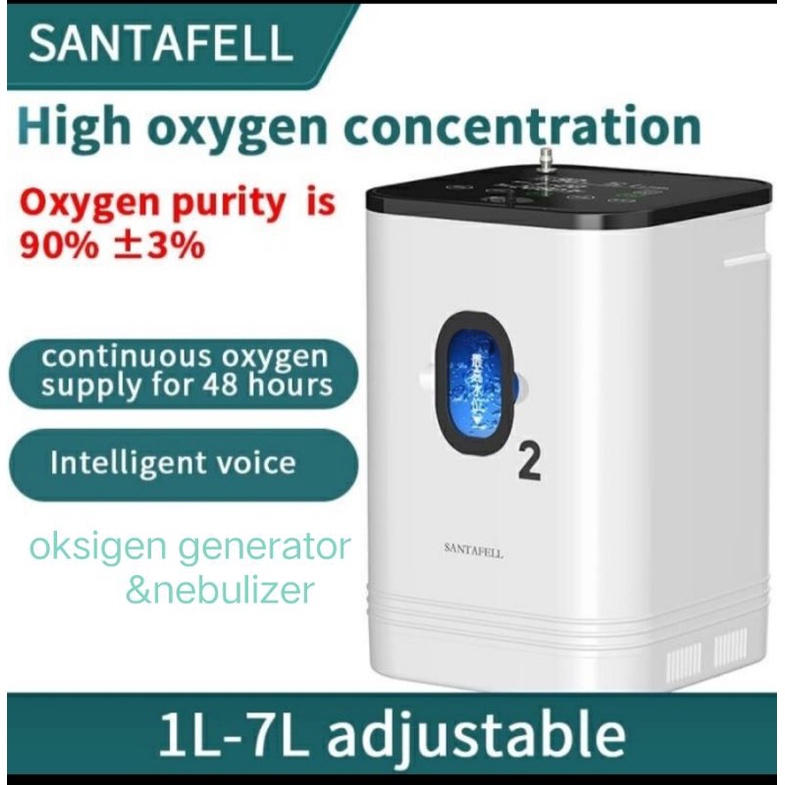 Jual Mesin generator oksigen & nebulizer/LCD& REMOTE/GARANSI DAN READY ...