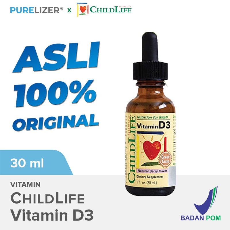 Jual ChildLife Vitamin D3 30ml BPOM - Vitamin Anak & Bayi | Shopee ...
